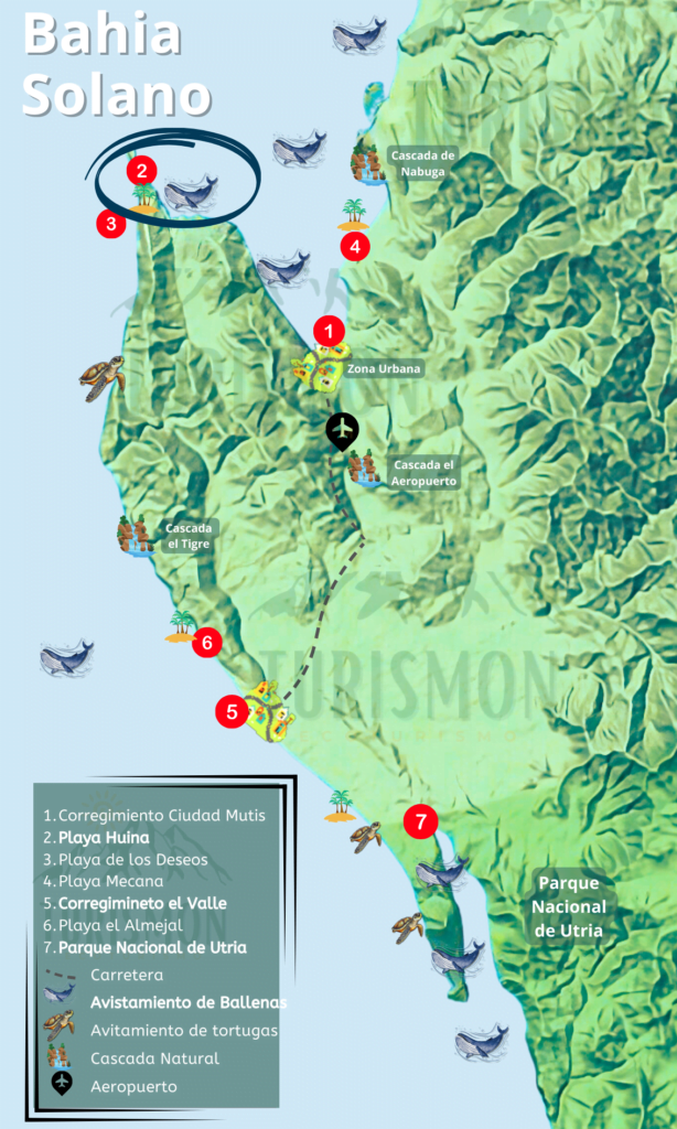 Bahía Solano - Temporada de Ballenas